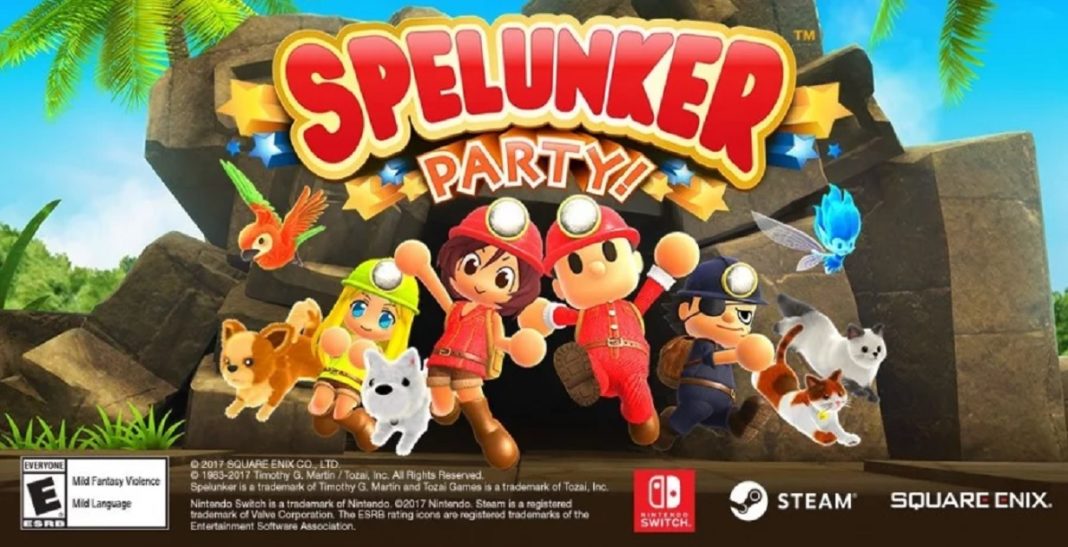 Spelunker Party! da ora disponibile per Nintendo Switch e Steam - Player.it