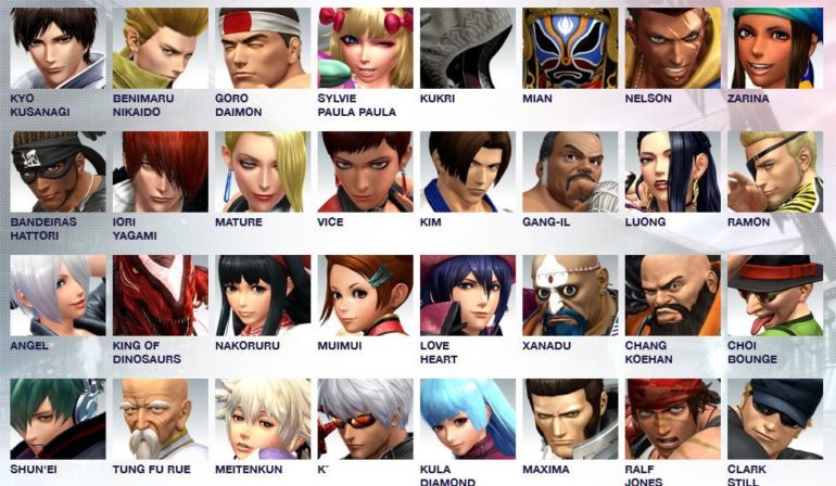 The King of Fighters XIV: Elenco Mosse Personaggi