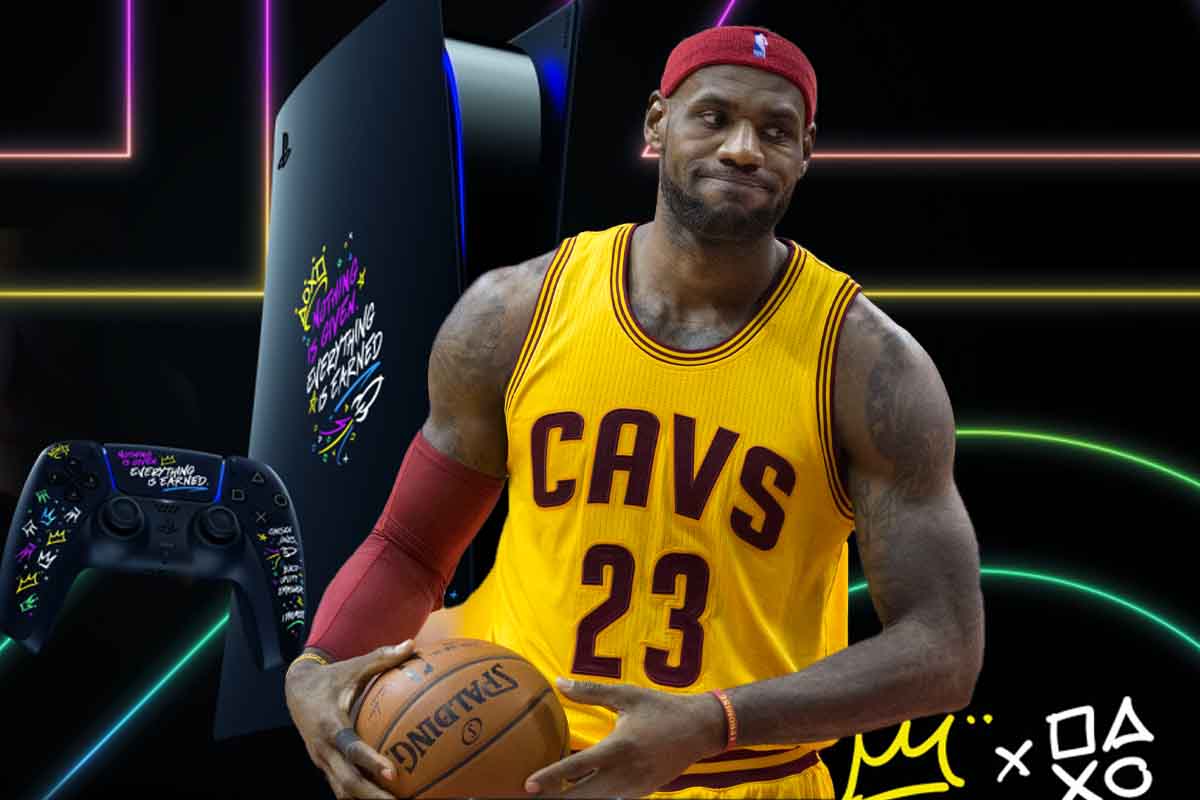 PlayStation e LeBron si uniscono: non avete mai visto PS5 e DualSense ...