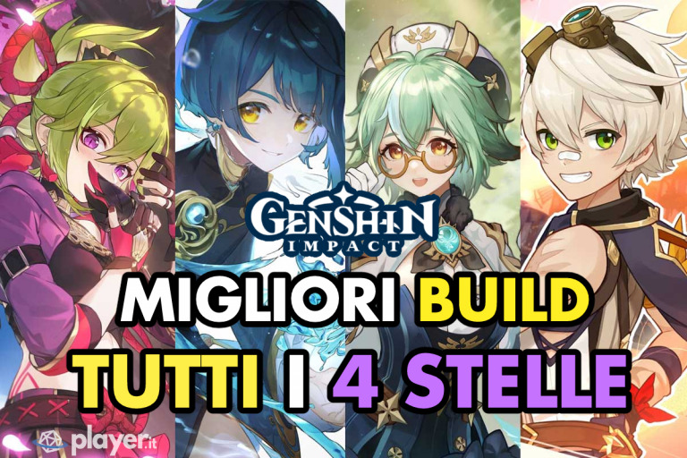 Genshin Impact | Guida Build di tutti i personaggi 4 stelle - Player.it