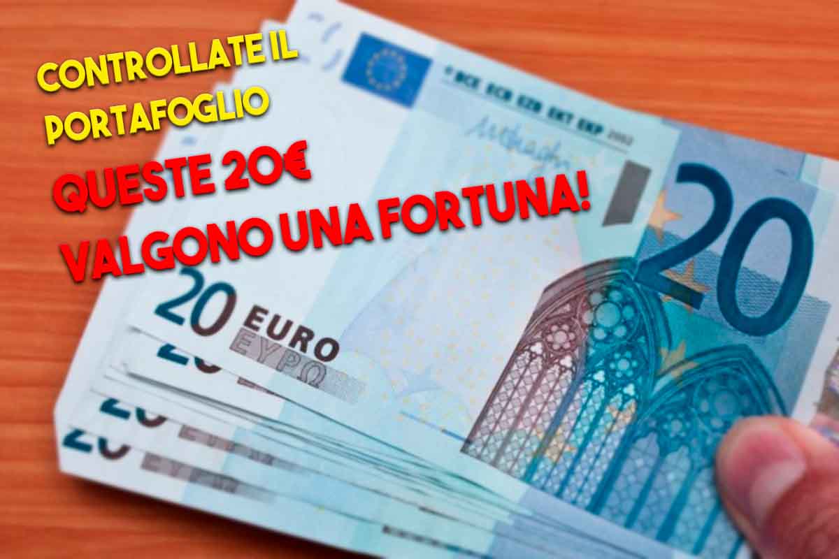 Sono banconote da 20€ ma valgono una fortuna | Puoi ritrovartele anche ...