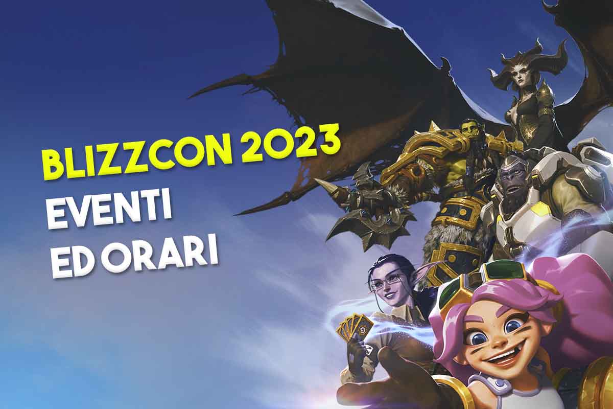 Arriva il BlizzCon 2023 | Le novità e gli orari di tutte le ...