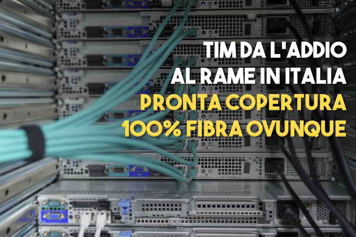 Addio al rame in tutta Italia | In arrivo la fibra ottica per tutti ...