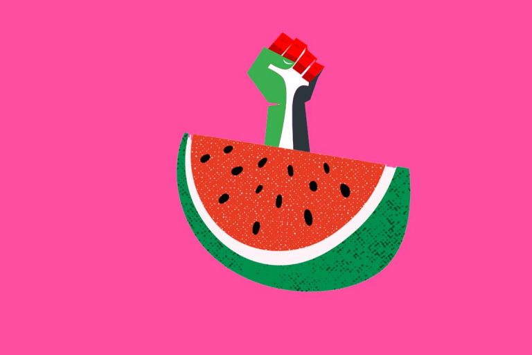 Un’anguria per evitare la censura | I sostenitori della Palestina sono ...