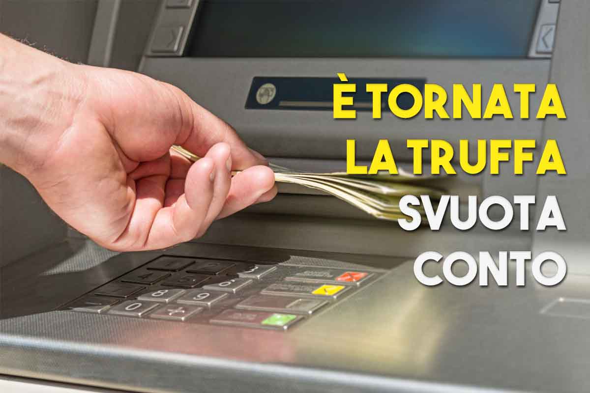 È arrivata, di nuovo, l'ennesima truffa svuota conto | Fate attenzione ...
