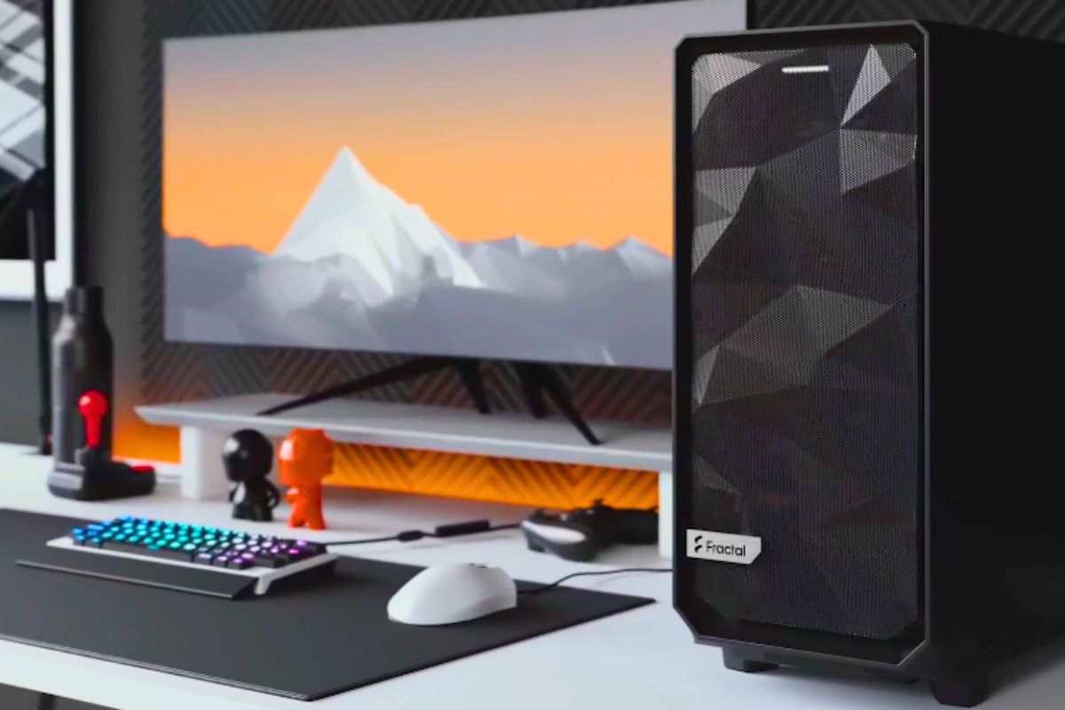 Questo case per PC fisso con vetro temperato è uno spettacolo ...